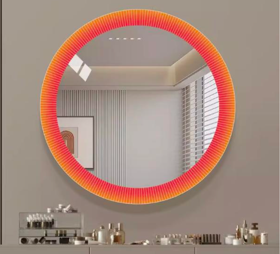 Orange Ombre Full Circle Acrylic Frame – Hans and Alice